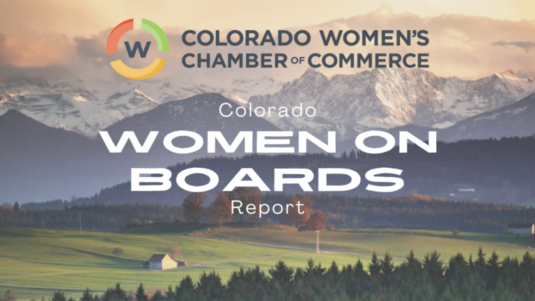 Introducing the 2024 CWCC Women on Colorado Boards Report – Colorado ...